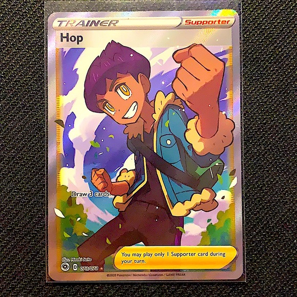 Pokemon | Toys | Trainer Hop Full Art Holo Card | Poshmark
